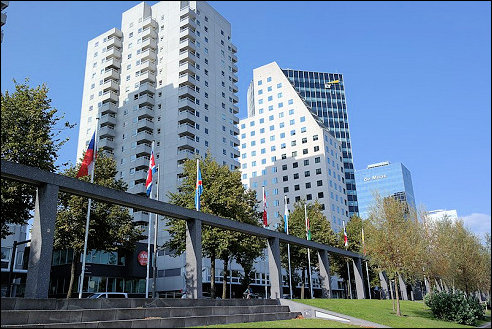 Boompjes in Rotterdam